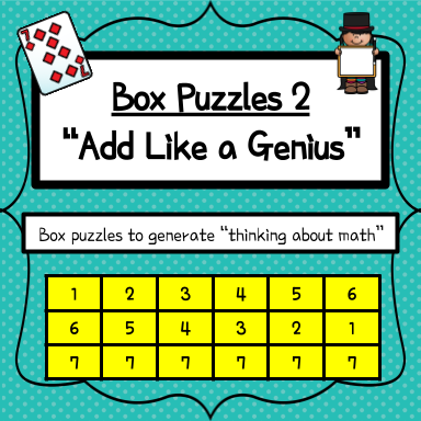 How to Engage Kids in Math with Box Puzzles - Digital Lessons - Kelly's ...