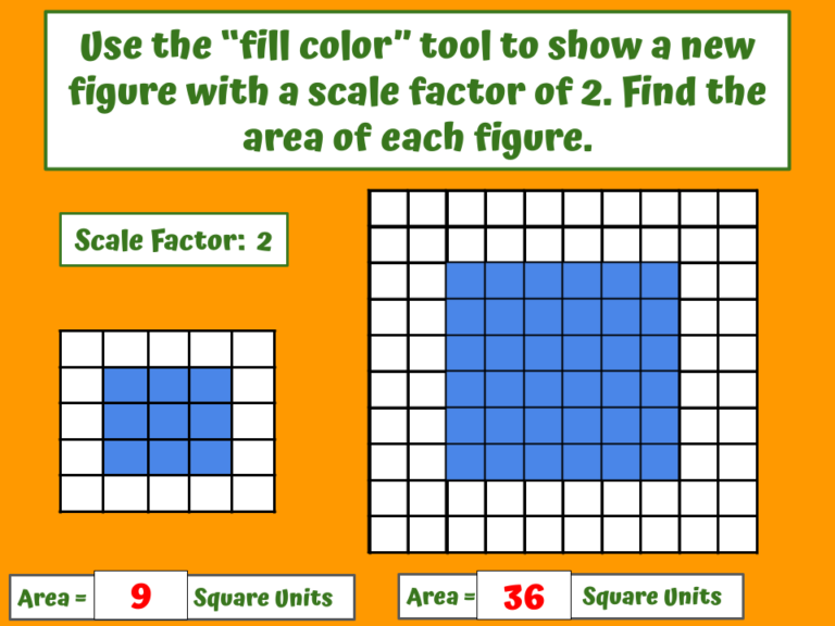 Scale Drawings – Digital Lesson – Kelly's Kool Lessons