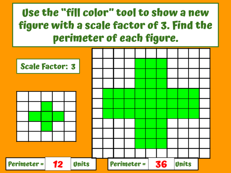 Scale Drawings – Digital Lesson – Kelly's Kool Lessons