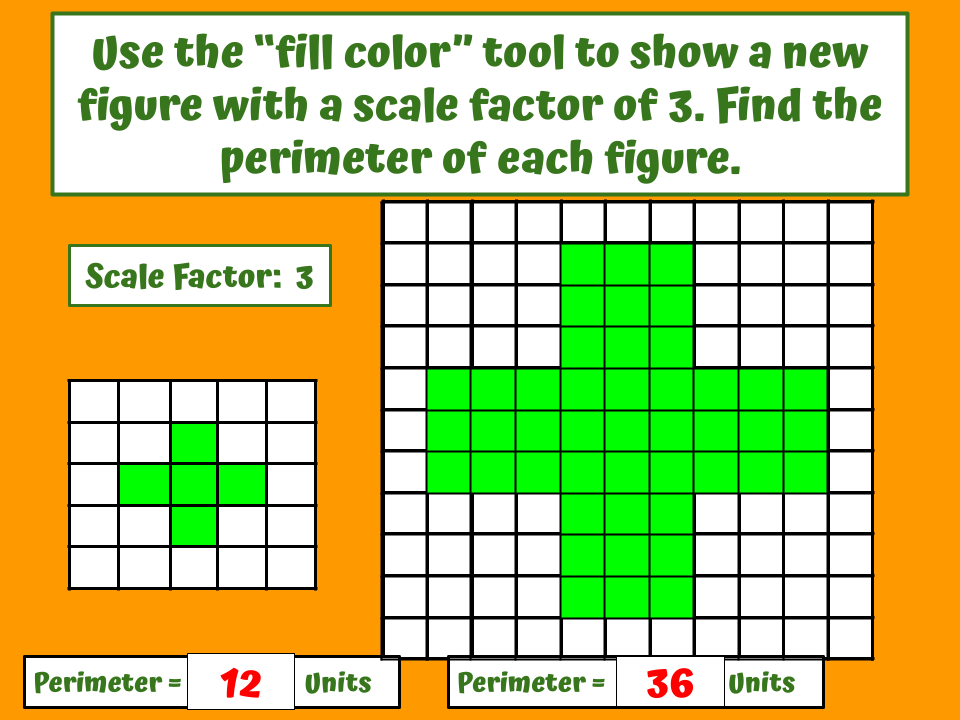 Scale Drawings – Digital Lesson – Kelly's Kool Lessons