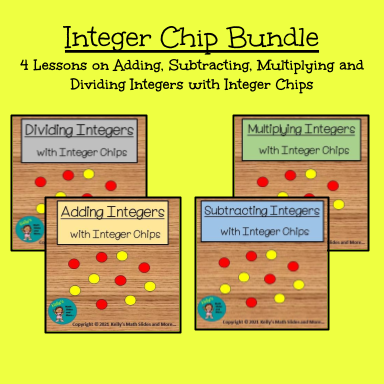 Integers - Critical Lessons for 7th Grade - Kelly's Kool Lessons