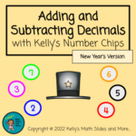 Decimals: Teaching with Number Chips - Kelly's Kool Lessons