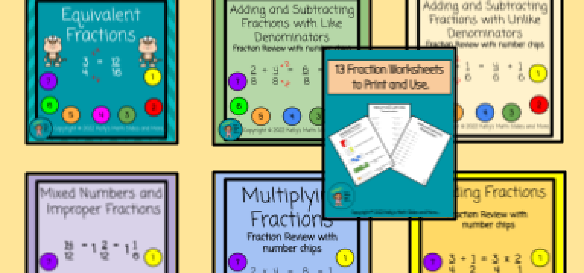 Fractions Review for Middle School - Revisit this Critical Math Skill ...